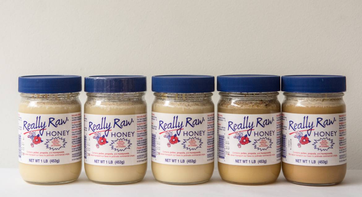 Productbanner - Really Raw Honey - "Straight from the hive"